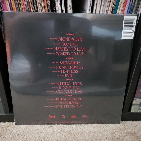 The Weeknd | Media | The Weeknd After Hours 2lp Exclusive Gold Wred Splatter Vinyl Newsealed ...